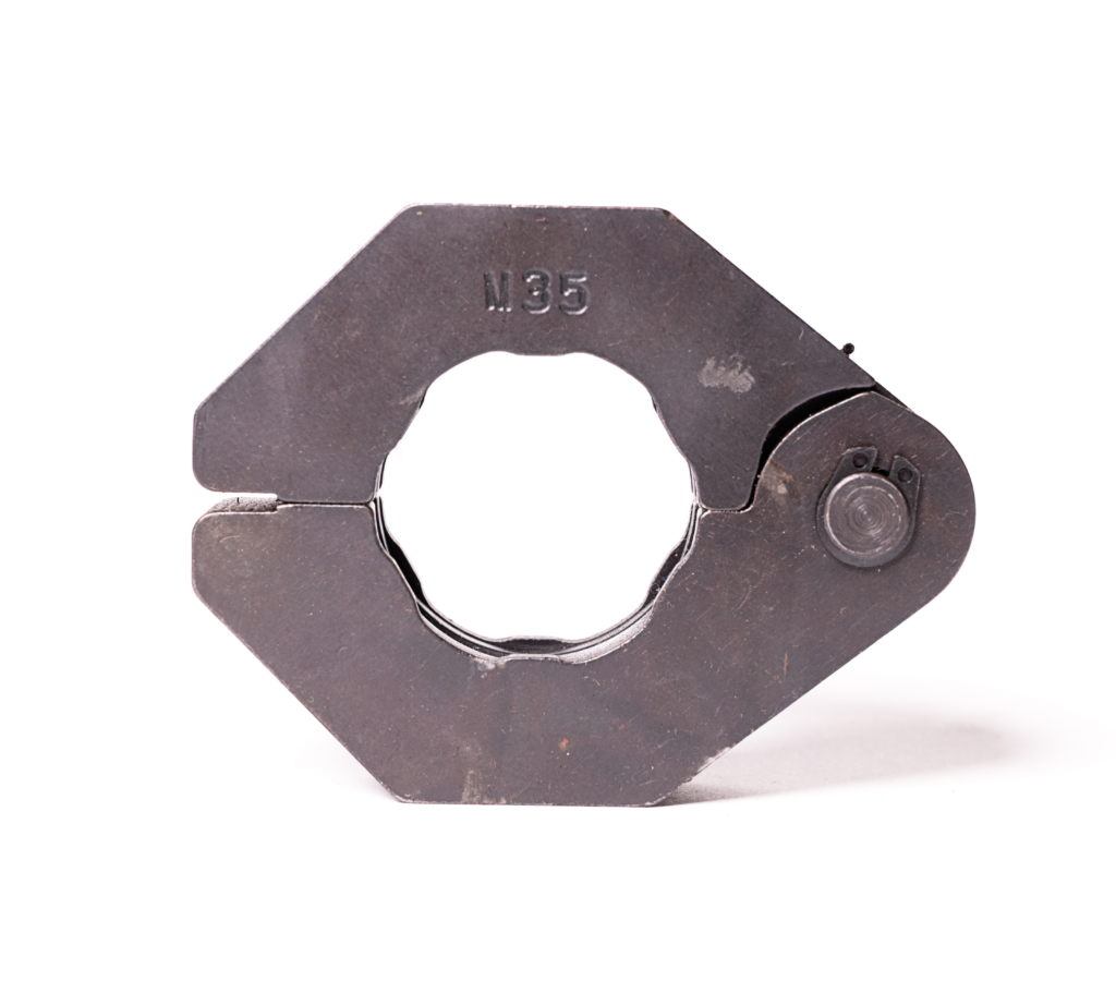 Alpha Press Angled Gimbal Collar Jaw 35mm M-Profile - Alpha Press